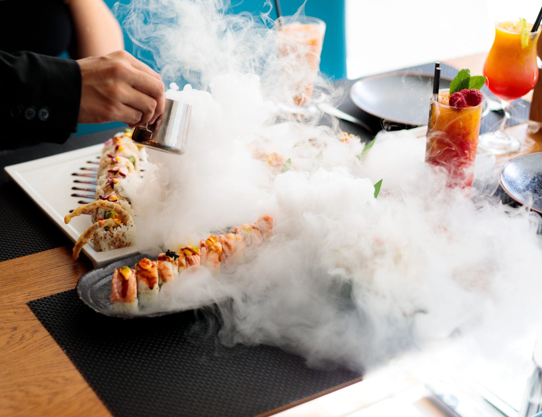 How is dry ice fog made?