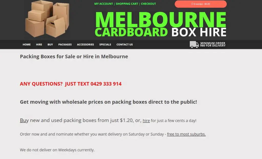 Top 10 Quality Cardboard Boxes Companies in Melbourne